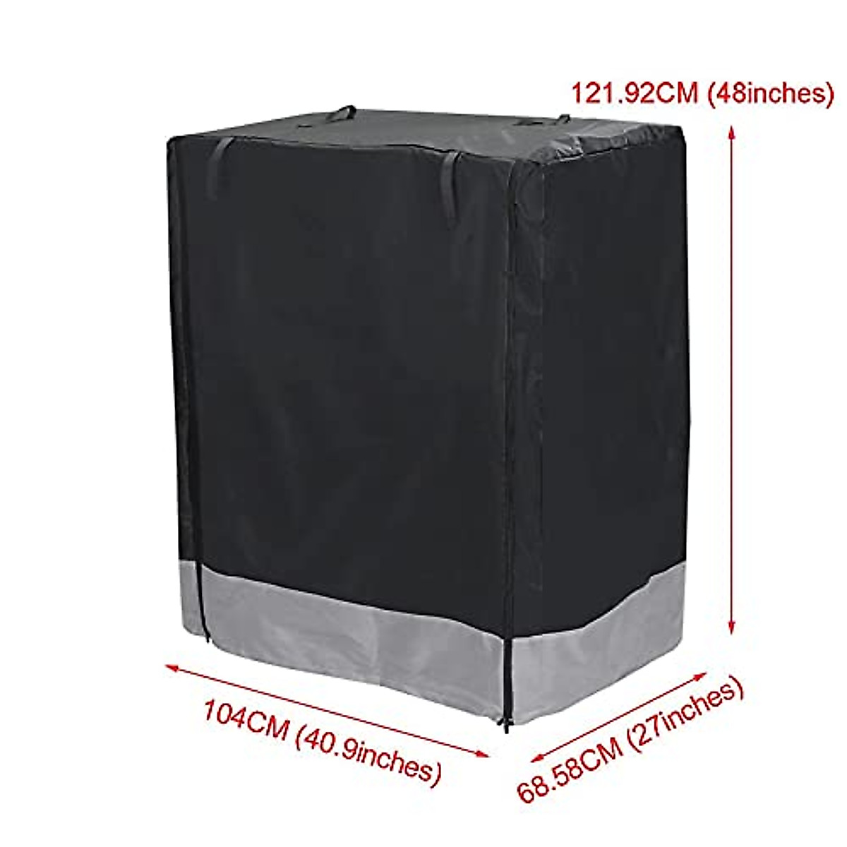 104CM X 69CM X 122CM Large Goodnight Bird Parrot Cage Cover Waterproof Dust Proof Cover Black-Out Birdcage Cover Durable Breathable Washable Material