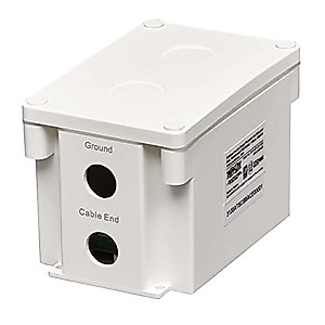 Tripp Lite Outdoor in-Line Power Over Ethernet PoE Surge Protector, Cat5e Cat6 & Cat6a, Up to 1 Gigabit per Second, 110 Punch Down, IP68 Dust & Water Resistant, 2-Year Warranty (B110-SP-CAT-OD2)