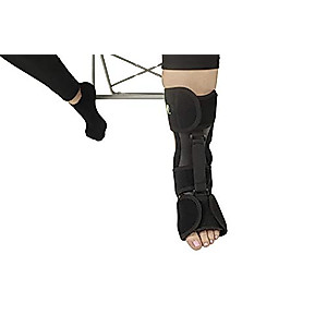 Comfort Dorsal Night Splint - Pain Relief from Plantar Fasciitis, Drop Foot, and Achilles Tendinitis - Small/Medium