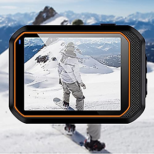 Qonioi Ip68 Diving Digital WiFi Camera 4k Cameras for Photography 24mp Digital Picture Resolution Camera for Traveling Diving Both Drop-Proof, Dust-Proof and Shock-Proof, Supports Surfing