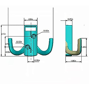 Wall Mounted Coat Hooks 4 Pcs Heavy Duty Black Hardware Robe Hooks Decorative for Single Hanging Coats Towel Cubicle Classroom Kitchen Bath Backpack Hat Hook.(4, Black)