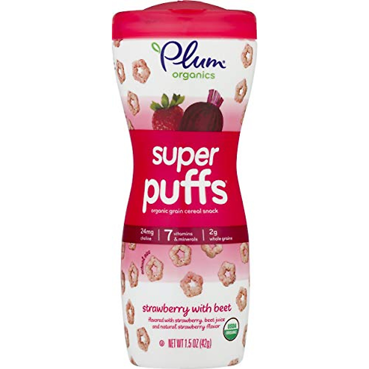 Plum Organics Super Puffs Variety Pack, 1.5 Ounce (Pack of 8)