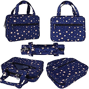 Bible Case, Bible Cover for Men, Black Canvas Bible Bag with Pocket Zip Large Size Bible Carrying Cases, Christian Gifts for Boy Father and Kids, Church Bible Covers for Bible Study