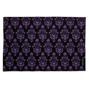 Disney The Haunted Mansion Wallpaper Placemat - Characters Gray
