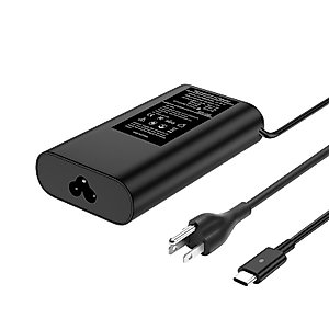 90W USB C Replacement for Dell XPS 13 9360 Type C Adapter Power Cord