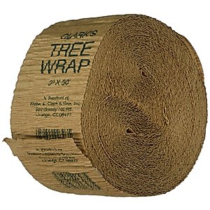 Walter E Clark 3-Inch by 50-Foot Tree Wrap 00303, 1-(Pack) - 117919 , brown