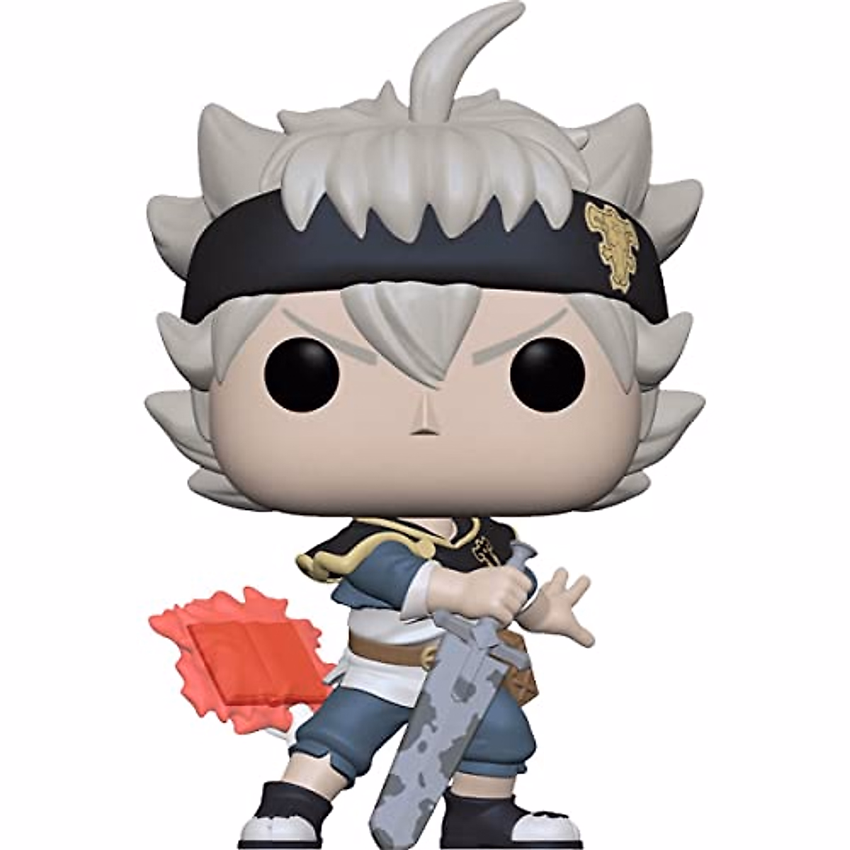 POP Black Clover - Asta Funko Vinyl Figure (Bundled with Compatible Box Protector Case), Multicolor, 3.75 inches