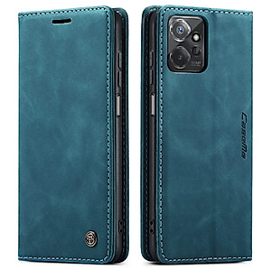 Kowauri for Moto G Power 5G 2023 Case,Leather Wallet Case Classic Design with Card Slot and Magnetic Closure Flip Fold Case for Motorola Moto G Power 5G 2023 (Teal)