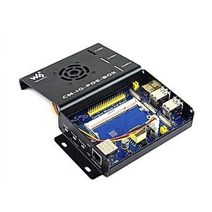 waveshare Mini-Computer Add-ons Based on Raspberry Pi Compute Module CM4S / CM3 / CM3L / CM3+ / CM3+L Comes with PoE Expansion Board