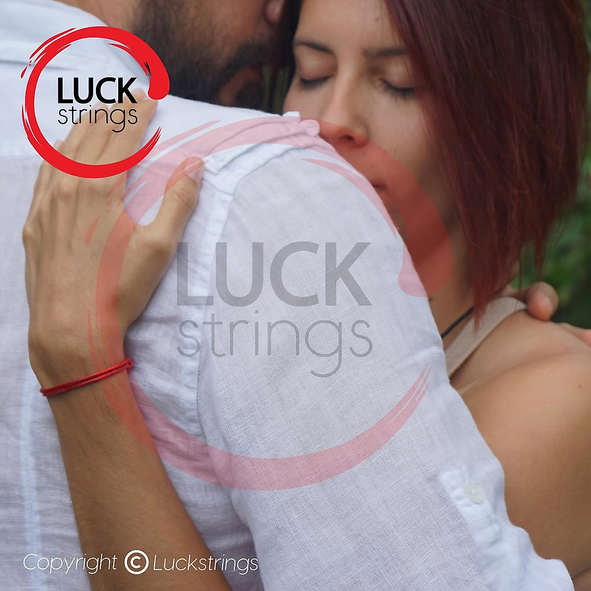 Red Cord Bracelet for Men and Women - Adjustable Kabbalah Protection String - Unisex Waterproof Nylon Cord - Surfer Passion, Strength, Power, Talisman, Good Luck Charm, Energy, Red String of Fate, Love, Evil Eye