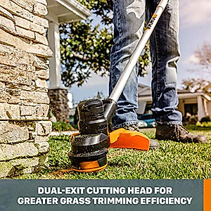 Worx WG183 40V 13" Cordless String Trimmer (Batteries & Charger Included)