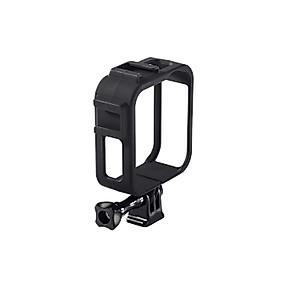 Housing Frame for GoPro Max Black Protective Shell Cage Mount Accessories with Quick Pull Movable Socket and Screw (Black)