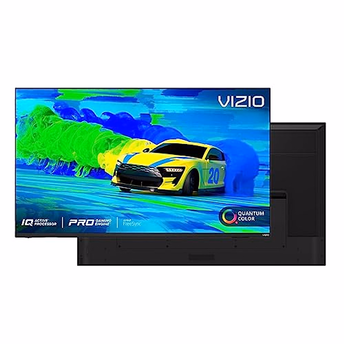 VIZIO 55-Inch Class M-Series LED 4K HDR Smart TV, Dolby Vision, HDR10+, Apple Airplay and Chromecast Built-in + Free Wall Mount (No Stands), M55Q6-J01 (Renewed)