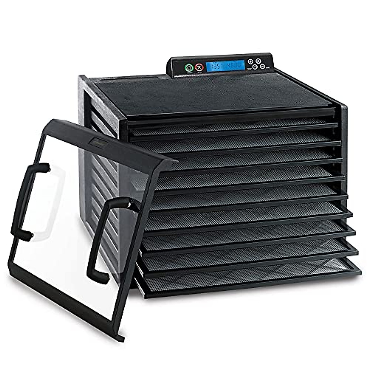 Excalibur 3948CDB Electric Food Dehydrator Machine with 48-Hour Timer, Automatic Shut Off and Temperature Control, 600 W, 9 Trays, Black
