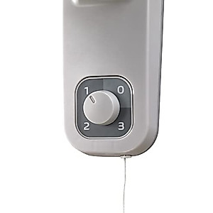 Lasko 16" 3-Speed Oscillating Wall Mount Fan for Indoor Use, M16900, Light Grey