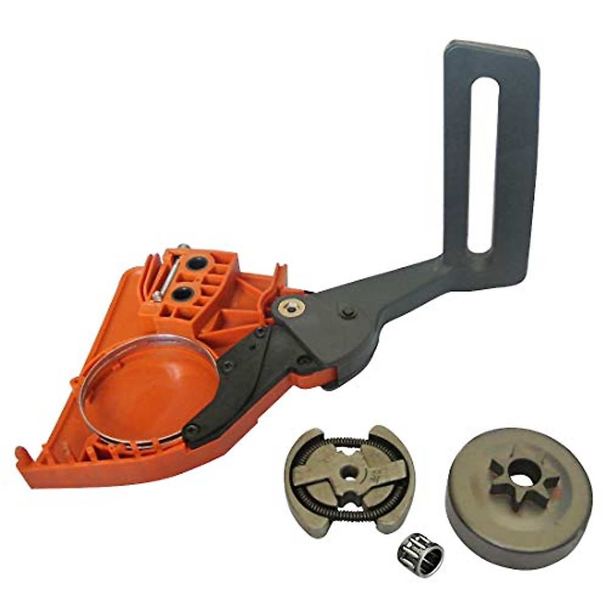 Mingdun Chain Brake For Husqvarna 136 137 141 142 Chainsaw 530054802 5300548-02 530053017 Clutch Brake Handle Assembly Bearing Set