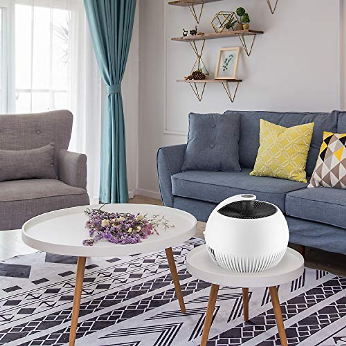 Diophros 3-in-1 Air Purifier with 3 Fan Speeds Ultra Quiet Air Clean for Home