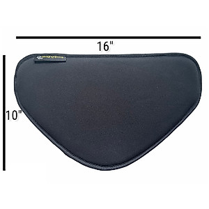 TreadLife Fitness Exercise Bike Seat Cushion - Designed to Fit Recumbent Bikes