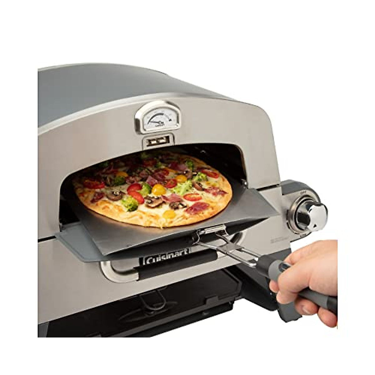 Cuisinart CGG-403 3-in-1 Pizza Oven Plus, Griddle, and Grill