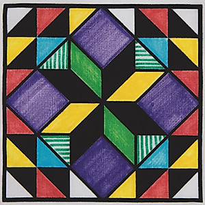 Velvet Collaborative Art Wall Hanging Quilt Pattern Kit