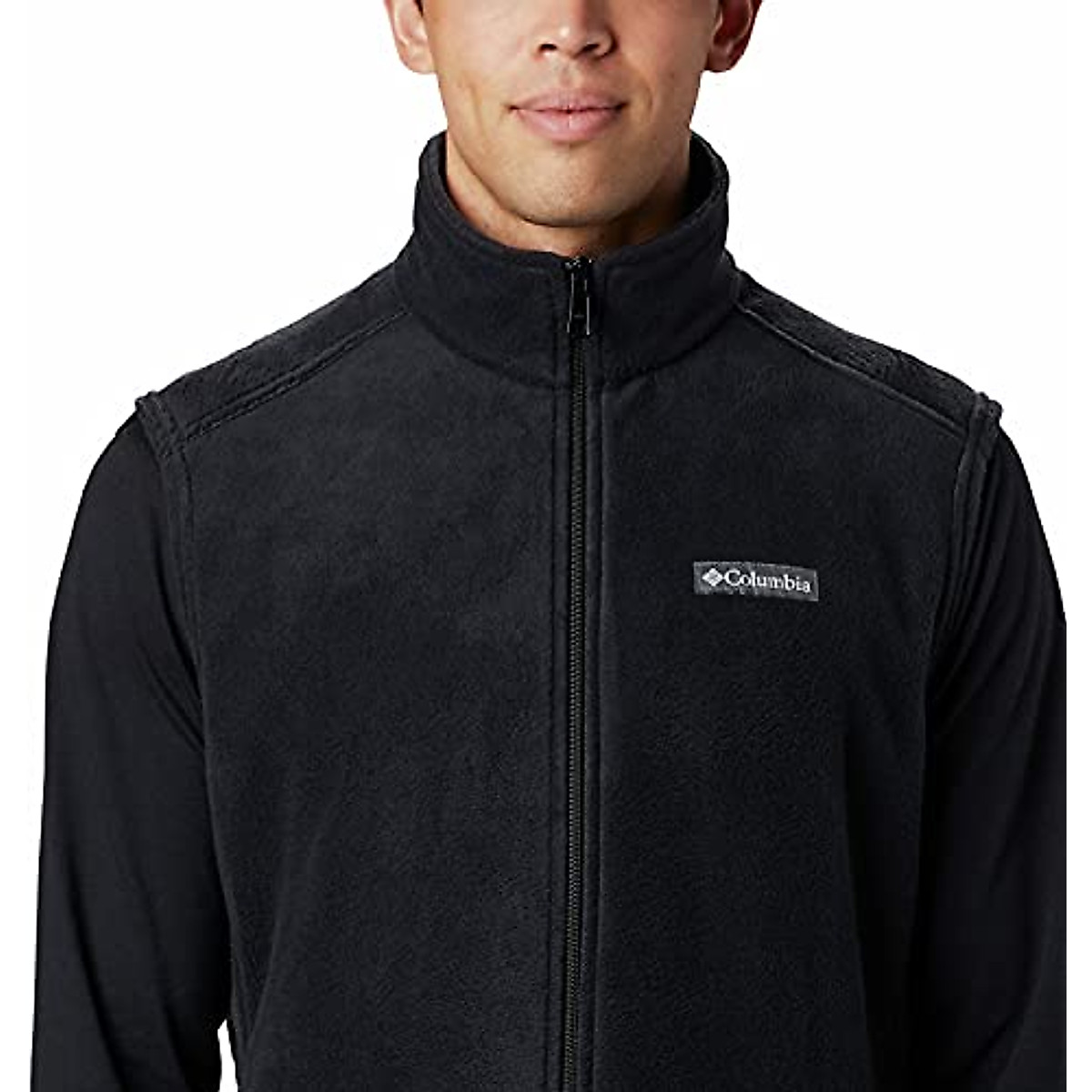 Columbia Men's Steens Mountain Vest, Black, Large