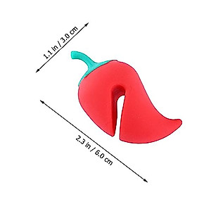 Silicone Lid Lifter 8pcs Pot Lid Lifter Silicone Spill Proof Lid Lifter Soup Pot Splash-proof Steam Release Pan Pot Lid Lifter Kitchen Gadget Tool Spill-proof Lid Stand