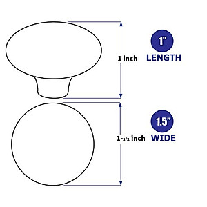 Gotham Decor Mid Century Retro Soap and Water Laundry Room Drawer/Cabinet Knob