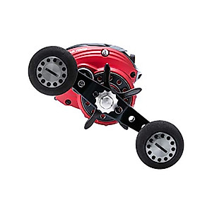 Abu Garcia Revo Toro Rocket LP Reell, Size 60LP Fishing Reel, Right Handle Position, Red