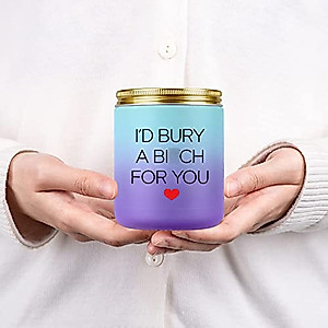 Fairy's Gift Best Friend Candle - Friendship Gifts for Women Friends - Funny Gifts for Best Friend, Women, Men, Female - Mothers Day, BFF Birthday Gifts, BFF Gifts, Best Friend Bday Gifts for Women