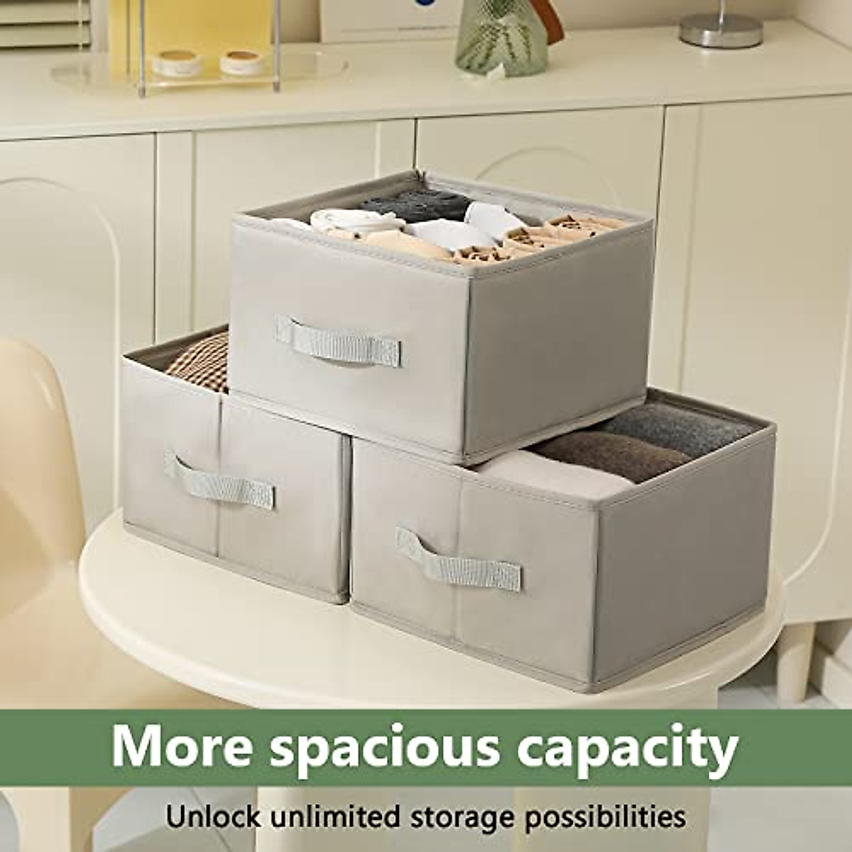 Vailando 6-Shelf Hanging Closet Organizer, Hanging Shelves for Closet with 2 Large Drawer&1 Drawer w/Compartment, 12'' x 12'' x 48.8'', Baby Organizer for Nursery