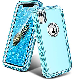 ORIbox Case Compatible with iPhone XR Case, Heavy Duty Shockproof Anti-Fall clear case