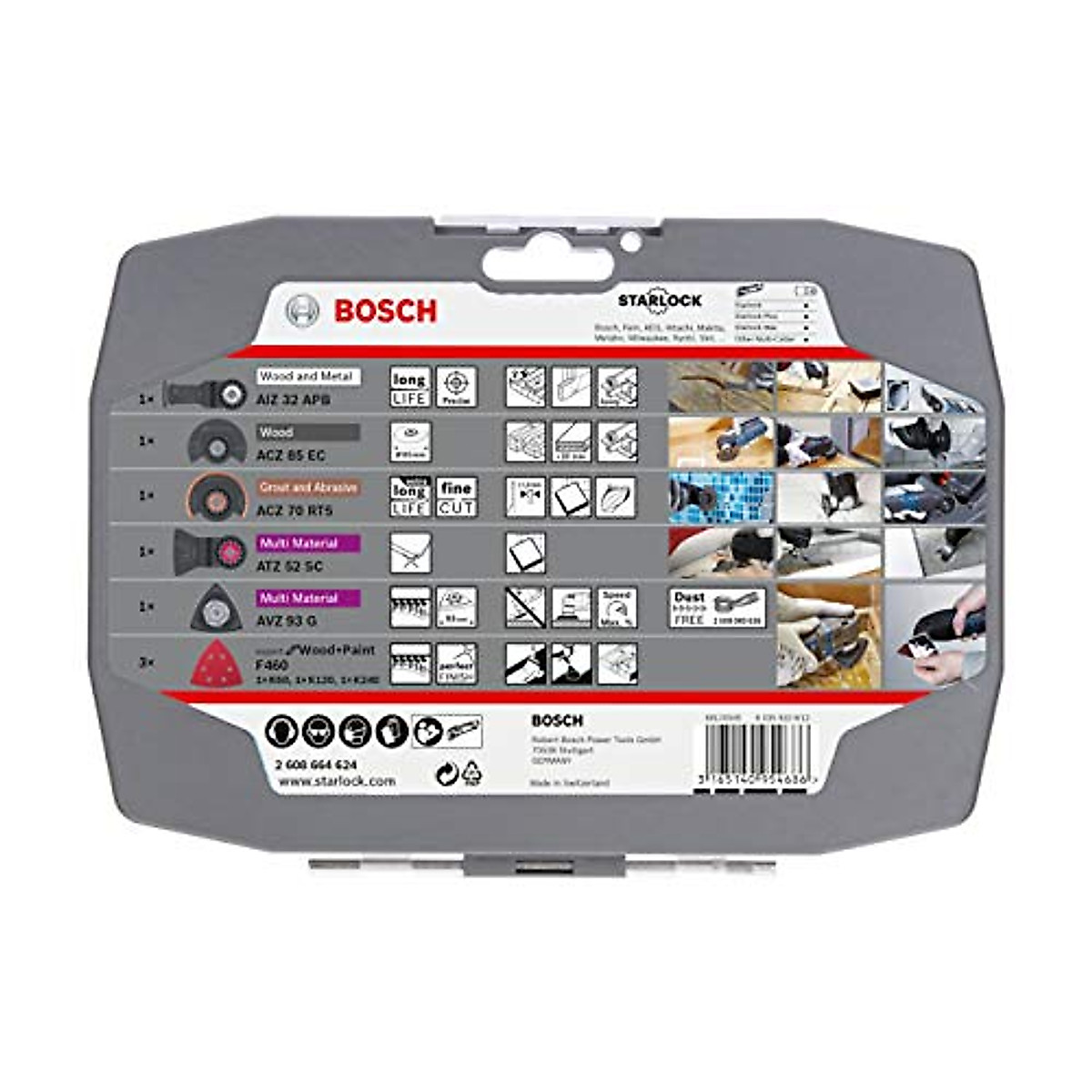 Bosch 2608664624 Saw Blade Set of Renovation