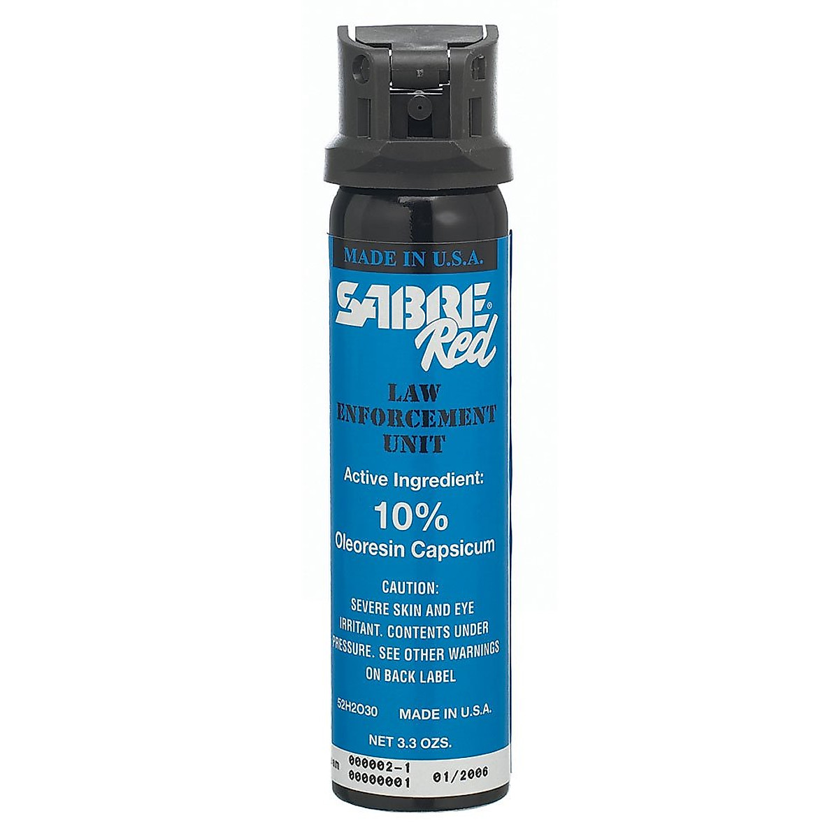 SABRE 52H2O30-F Pepper Spray, 3.3 oz Foam Delivery