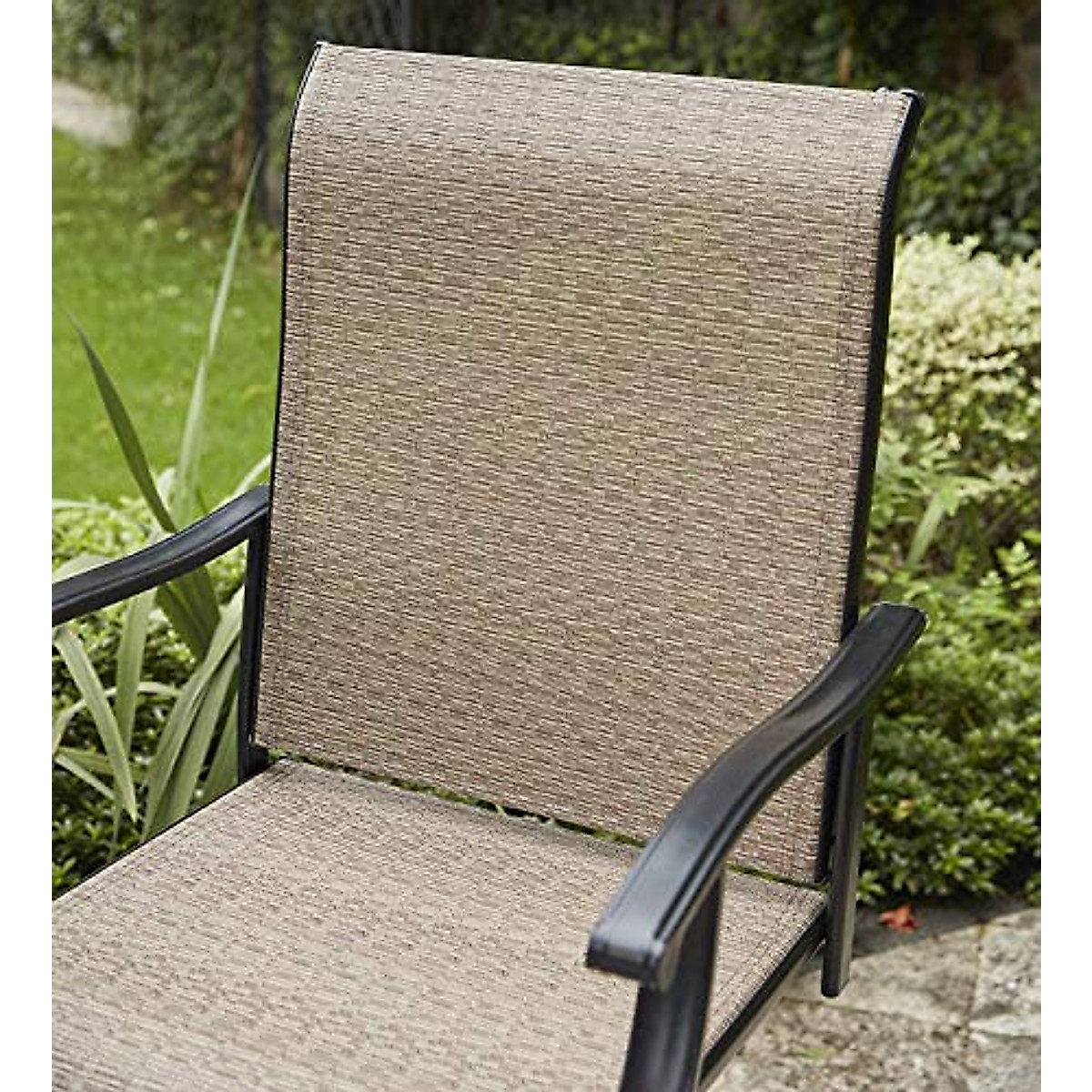 Outdoor Bar Stool Bistro Set, 3-Piece Patio Furniture Set, Patio Bistro Table and Bar Chairs