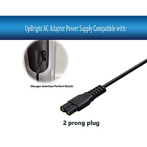 UpBright 21.4V AC/DC Adapter Compatible with Bissell 2315A 2315 A 2307 23157 23159 23158 SpinWave Cordless Pet Hard Floor Expert Mop Li 18VDC Battery 1614563 1611574 E-Tek ZD12D214060US Power Charger