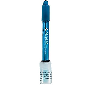 APERA INSTRUMENTS 201DJ-C Double-Junction pH Electrode, BNC Connector, 3 Ft Cable, PC Body
