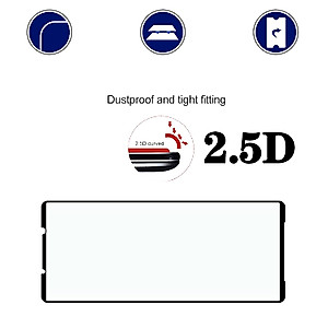 KELOLIN [2 Pack] Tempered Glass Screen Protector for Sony Xperia 1 III, [Full Coverage] [ Anti-Scratch ] [ No-Bubble ] HD Screen Protector Compatible with Sony Xperia 1 III(Black)