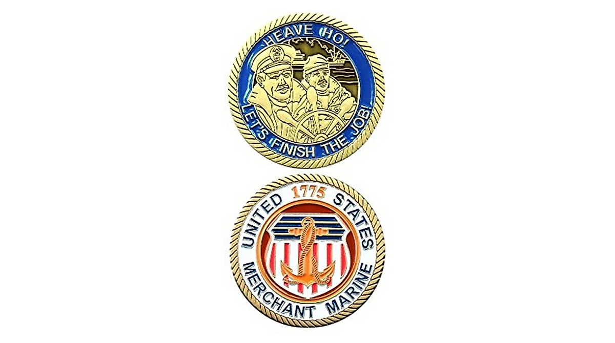 EAGLE CREST Challenge Coin - Support Our Veterans