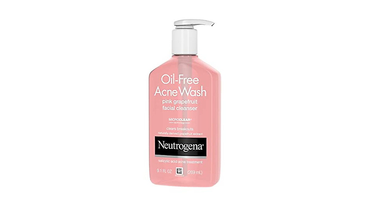Neutrogena Pink Grapefruit Acne Wash with Salicylic Acid | Clear Skin