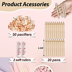 cidobi 80PCS Winnie Baby Shower Activities Cards with 20 Pencils, Fun Guessing Game Cards, Baby Shower Game for Boy, Includes Bingo etc, Winnie Decor Baby Shower Supplies