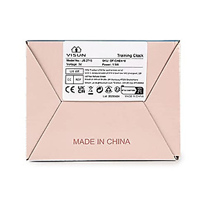 YISUN Kids Alarm Clock, Children's Sleep Trainer, OK to Wake Clock for Bedroom Cute Digital Clock with Temperature, 5 Colors Smart Night Light Clock Teaching Boys Girls When to Wake Up (Blue)