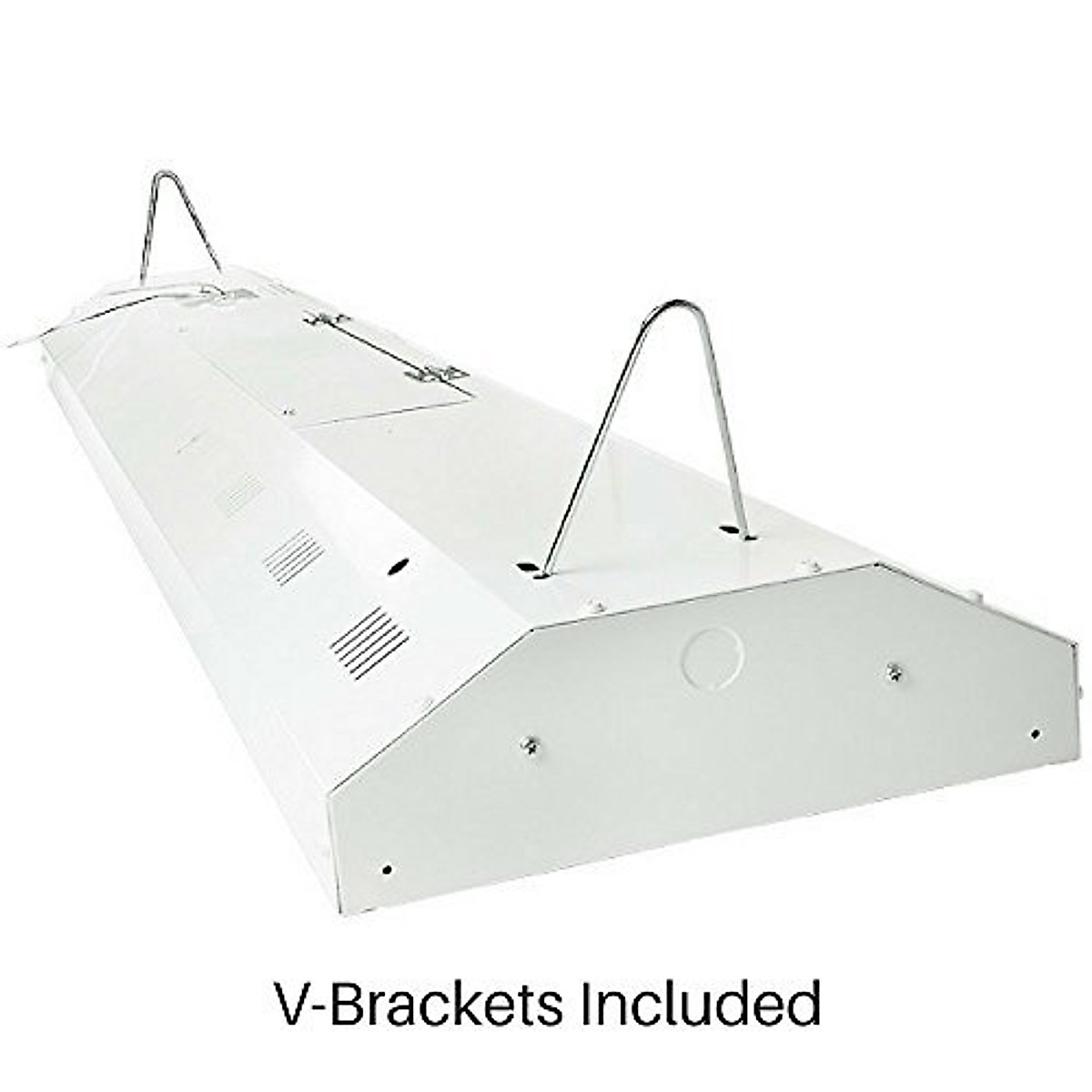 Four Bros Lighting LED High Bay Light 6 Lamp 4000K Cool White, 5 Year Warranty, Industrial Grade, Warehouse, Shop, Garage Lighting - UL Listed, DLC Approved, Made in USA, BAA Certified