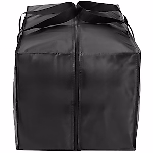 Hefty Moving Bag – Extra Large Double Zipper Backpack – Heavy Duty, Water Resistant, Foldable, Reusable Packing & Storage Tote with Shoulder Straps for Garage and Basement Organization – 2 Pack