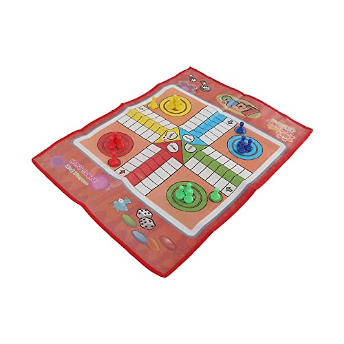 Shanrya Roll Up Chess Board Set, Chess Game Set Educational Compact for Leisure