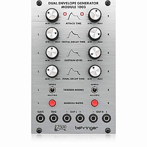 Behringer DUAL ENVELOPE GENERATOR MODULE 1003 Legendary 2500 Series Dual Envelope Generator Module for Eurorack