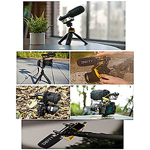 Deity Microphone V-Mic D4,Professional External Camera Video Microphones,Shotgun Mic with Shock Mount Supports USB-C Digital Output for PCs for Cameras Recorders Smartphones Laptops and Tablets