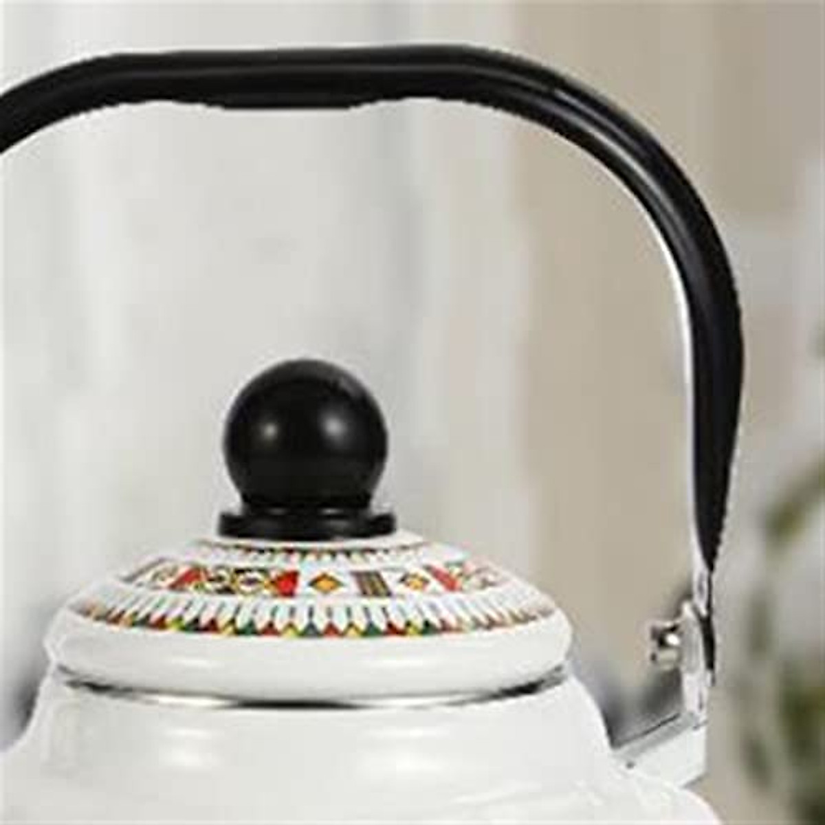 VEDEXA Espresso Kettle 1.7L Enamel Teapot, Induction Cooker, Kettle, Large Capacity Cold Water Kettle, Enamel Kettle, Coffee Pot (Color : A001)