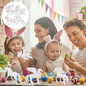 Paint Your Unicorn Set DIY Painting Unicorn Kit Unicorn Party Favor Decorate and Drawing 3D Toys for Kids Girl Toys Art and Craft Set…