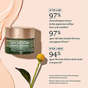 BIOSSANCE Squalane + Marine Algae Eye Cream, 15ml