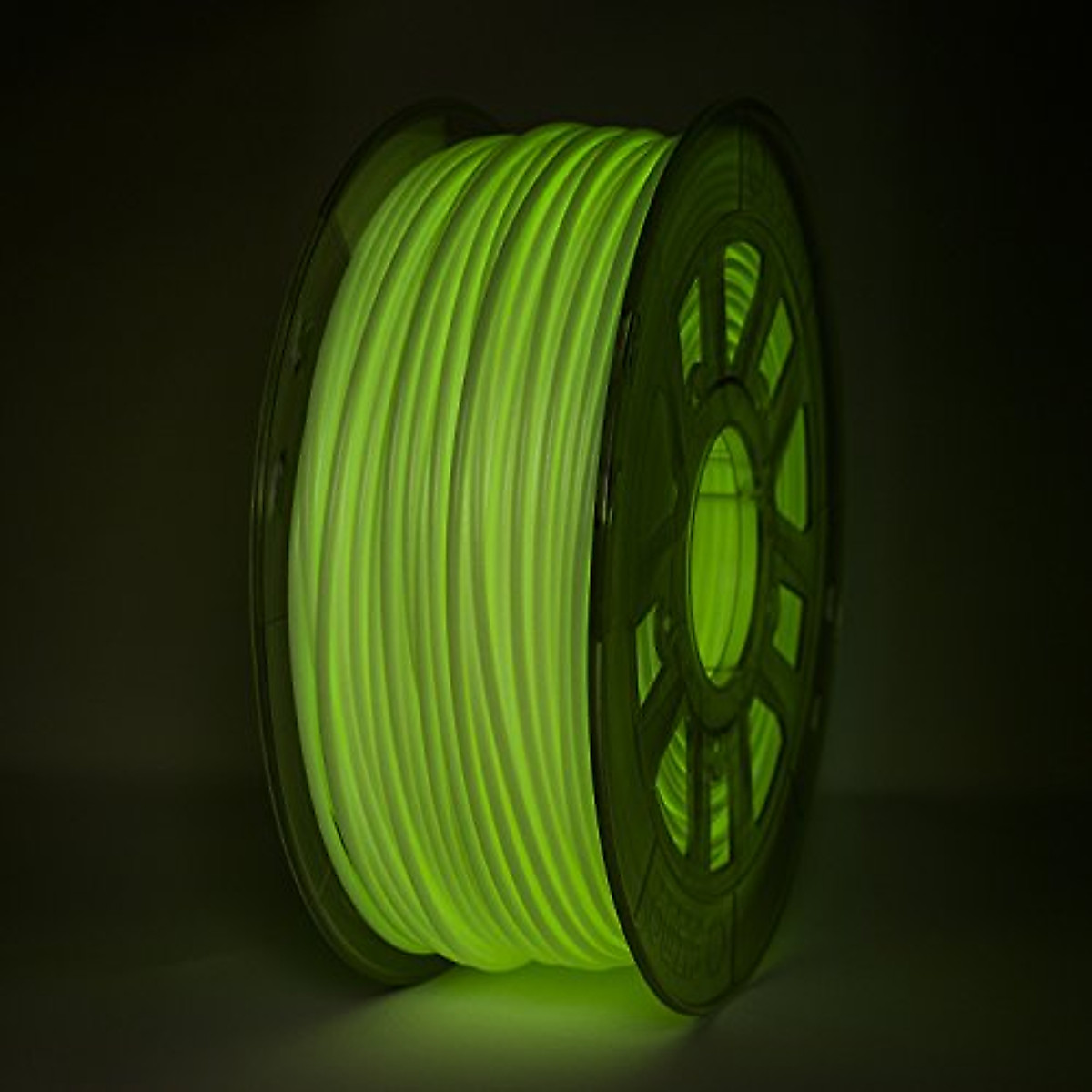 Gizmo Dorks 3mm (2.85mm) PLA Filament 1kg / 2.2lb for 3D Printers, Glow in The Dark